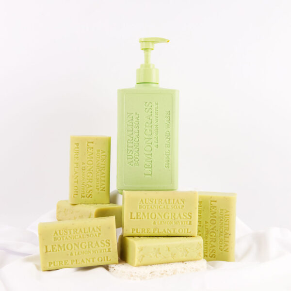 Buy Lemongrass Hand Wash & Soap Bar Bundle Online in Australia ...