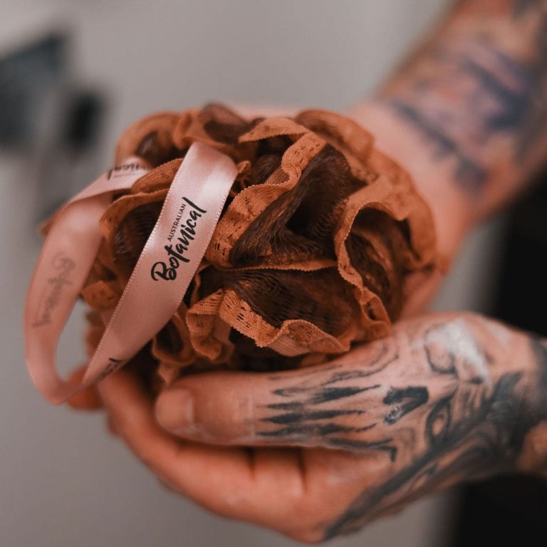 Buy Shower Puff Online in Australia - Australian Botanical Soap